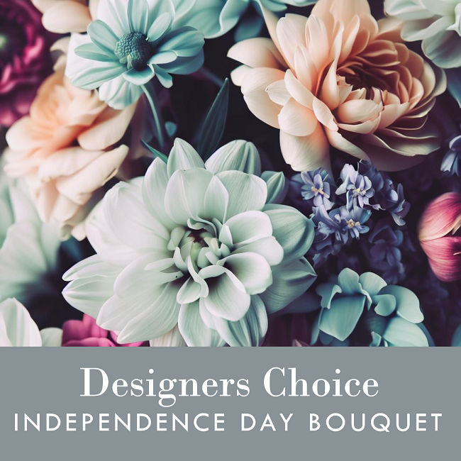 Celebrate Freedom with Designer's Choice Independence Day Bouquet
